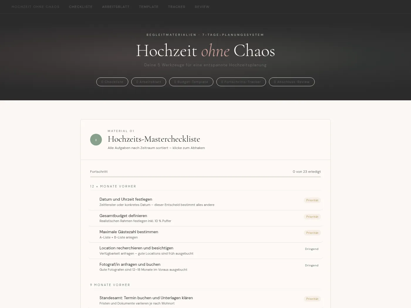 Wedding Harmony Site