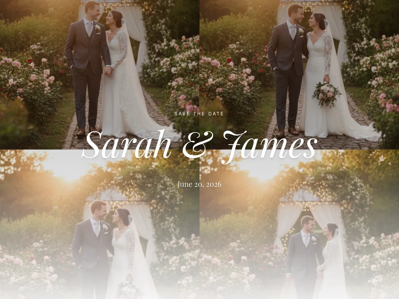 Heartfelt Wedding Invite
