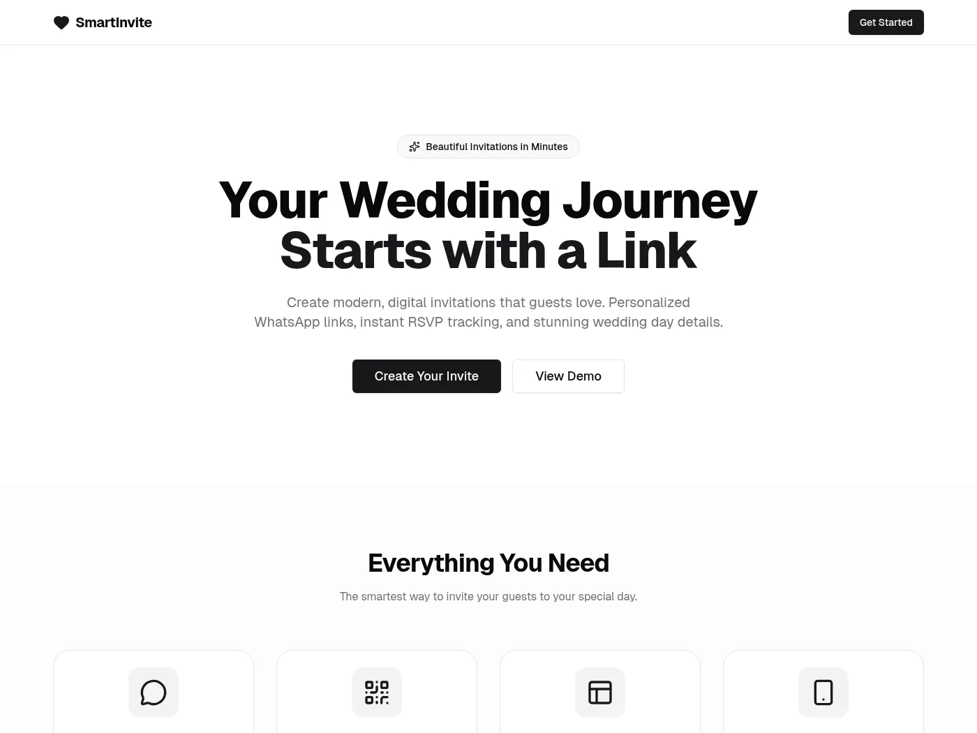 Smart Wedding Invites