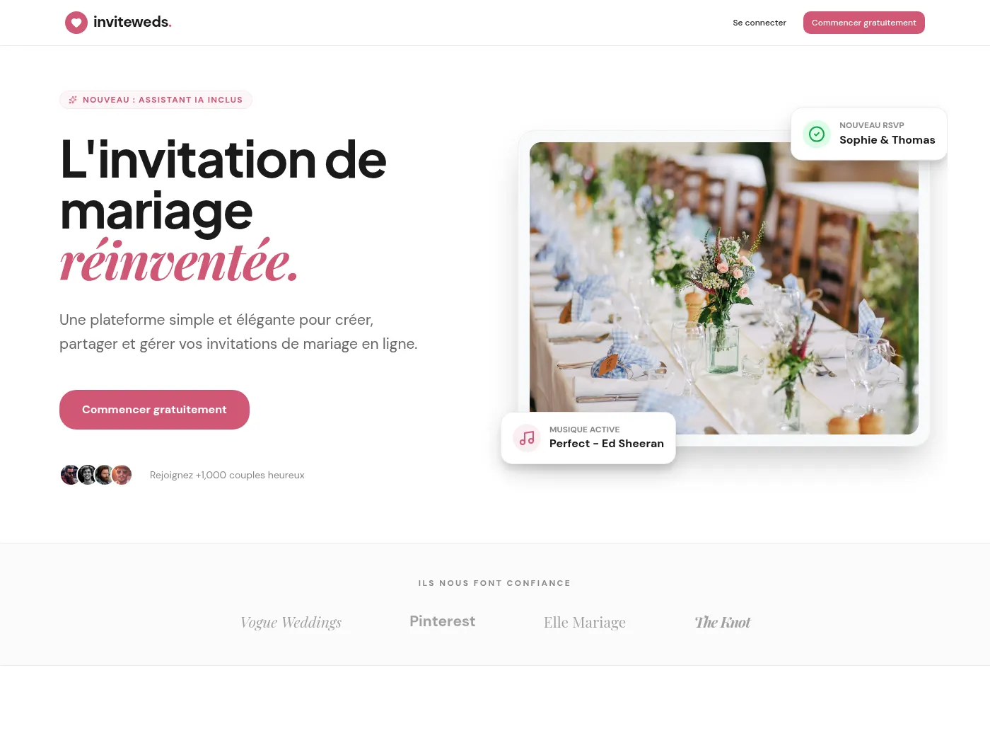 Mariage Invite Pro