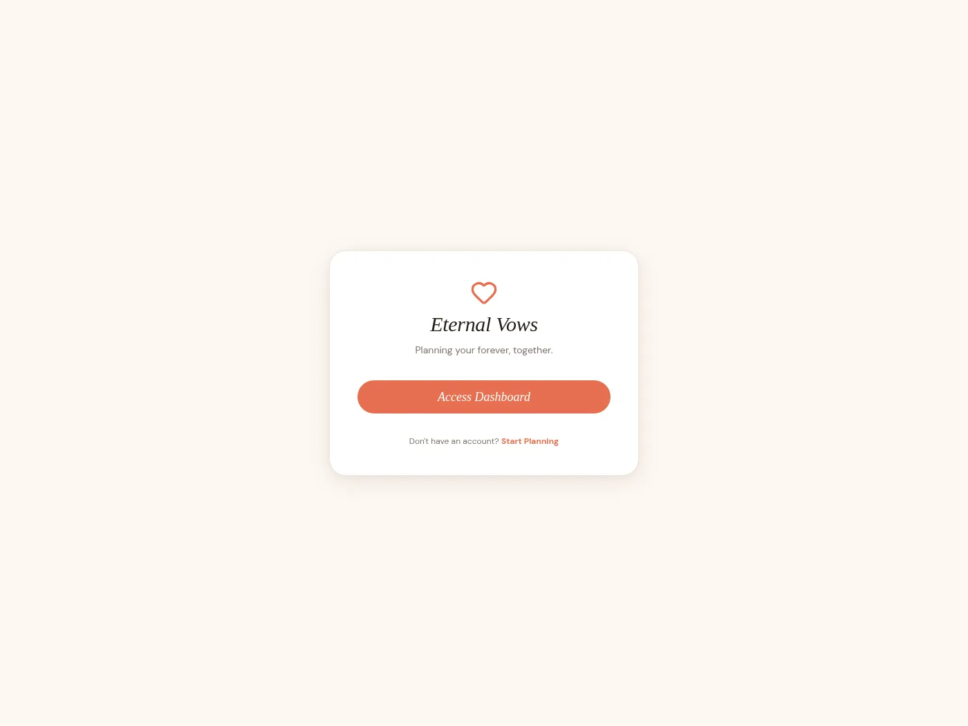 Wedding Organizer Site