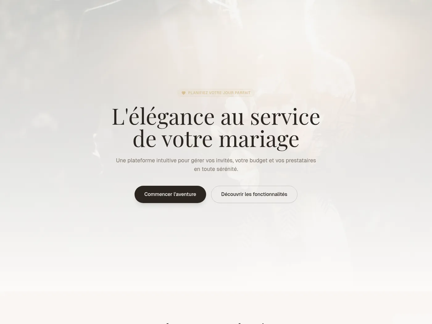 Wedding Planner App
