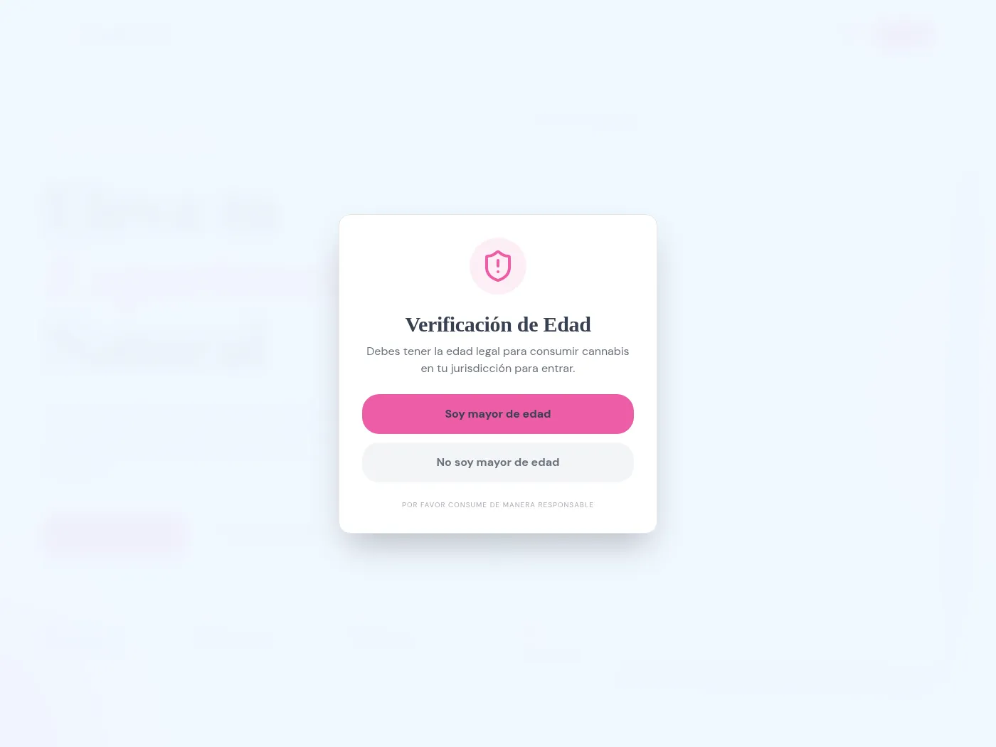 420 Landing Page