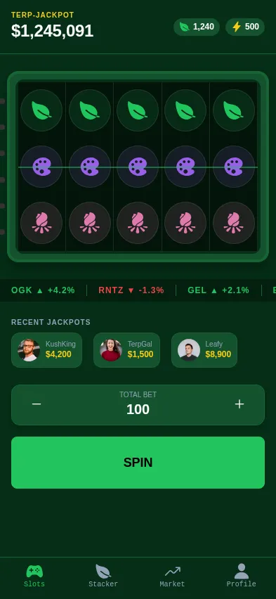 WeedStock TerpExchange MVP