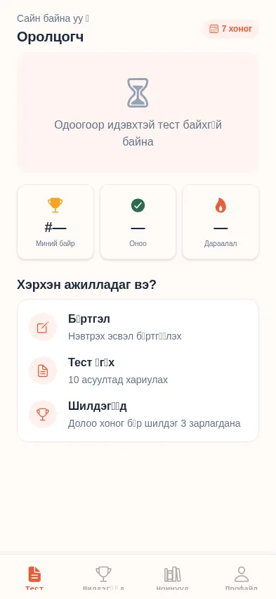 Weekly Quiz Challenge