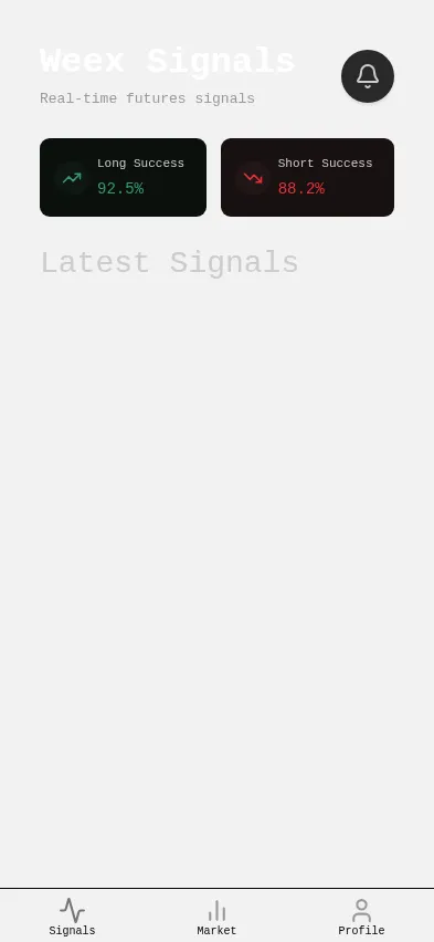 Weex Futures Signal App