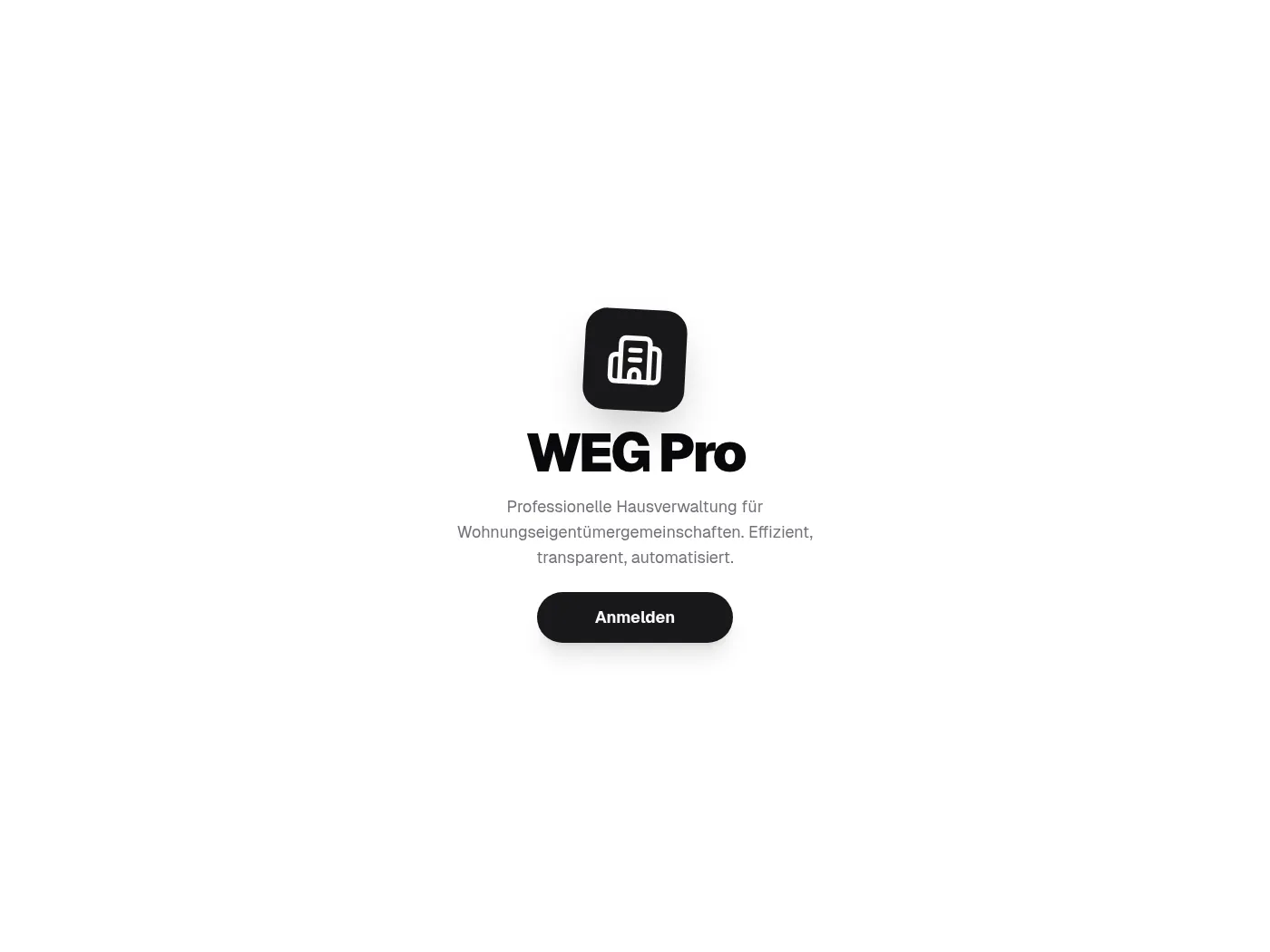 WEG Hausverwaltung Pro