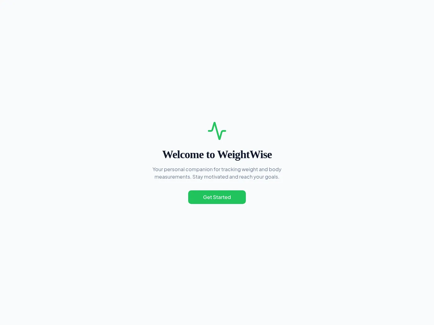 WeightWise Tracker