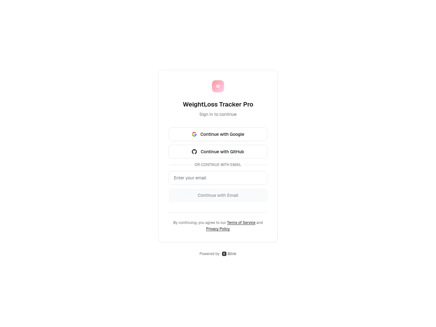 WeightLoss Tracker Pro