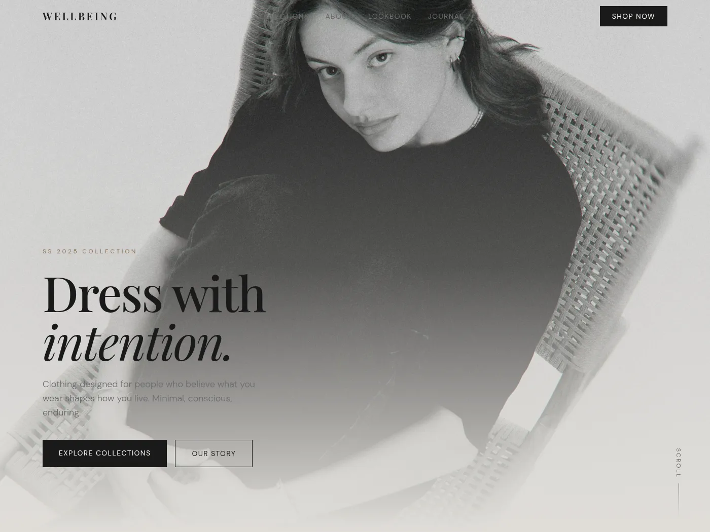 WELLBEING Brand Landing