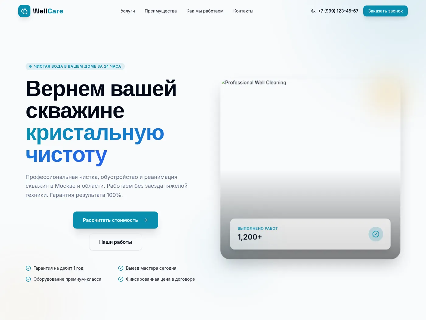 WellCare Landing Page