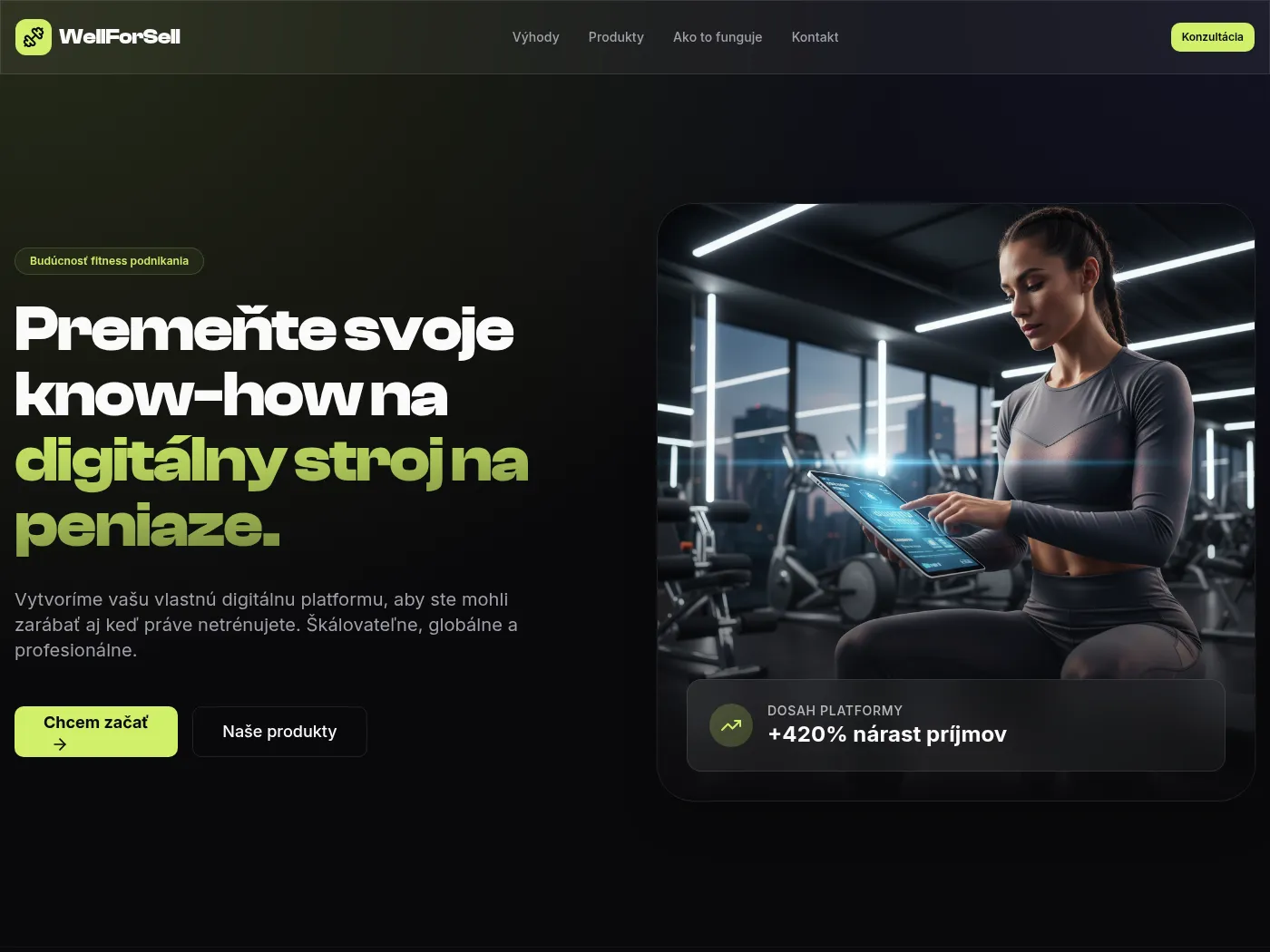 WellForSell Website