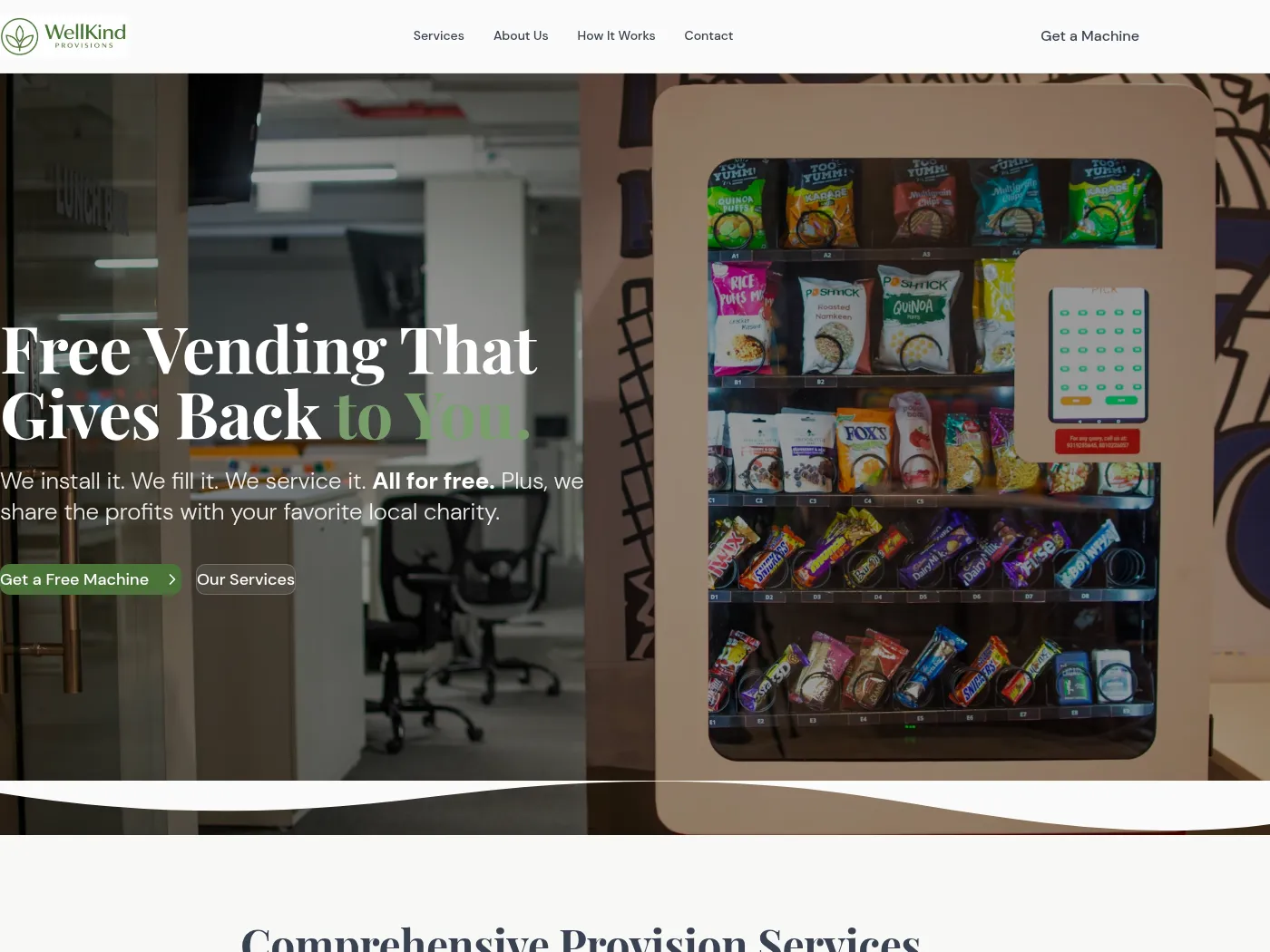 WellKind Provisions Site