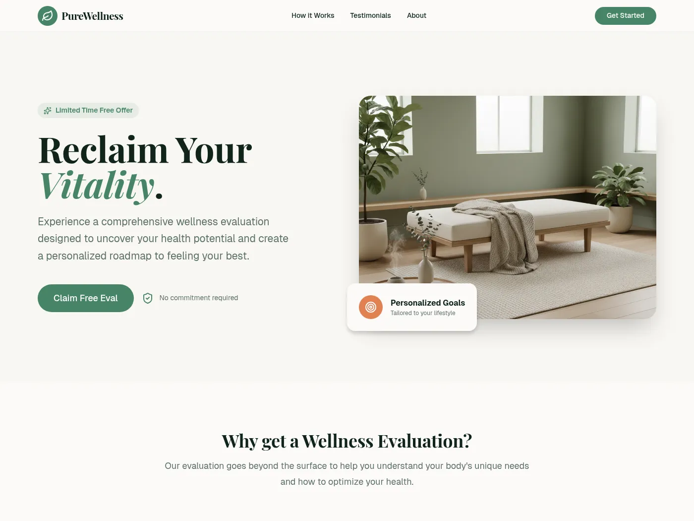 Wellness Eval Interest