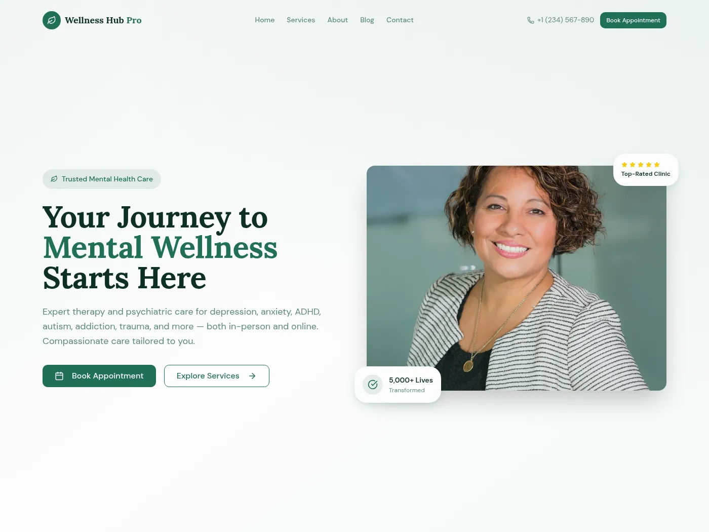 Wellness Hub Pro