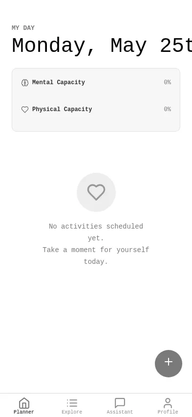 Wellness Scheduler