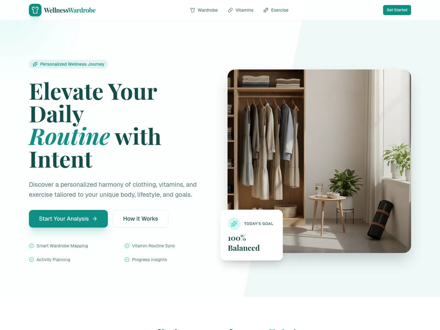 Wellness Wardrobe Web