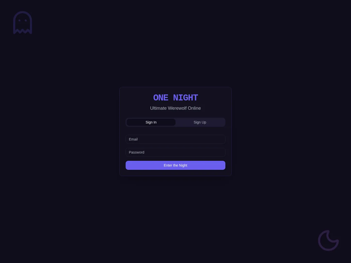 One Night Werewolf Online