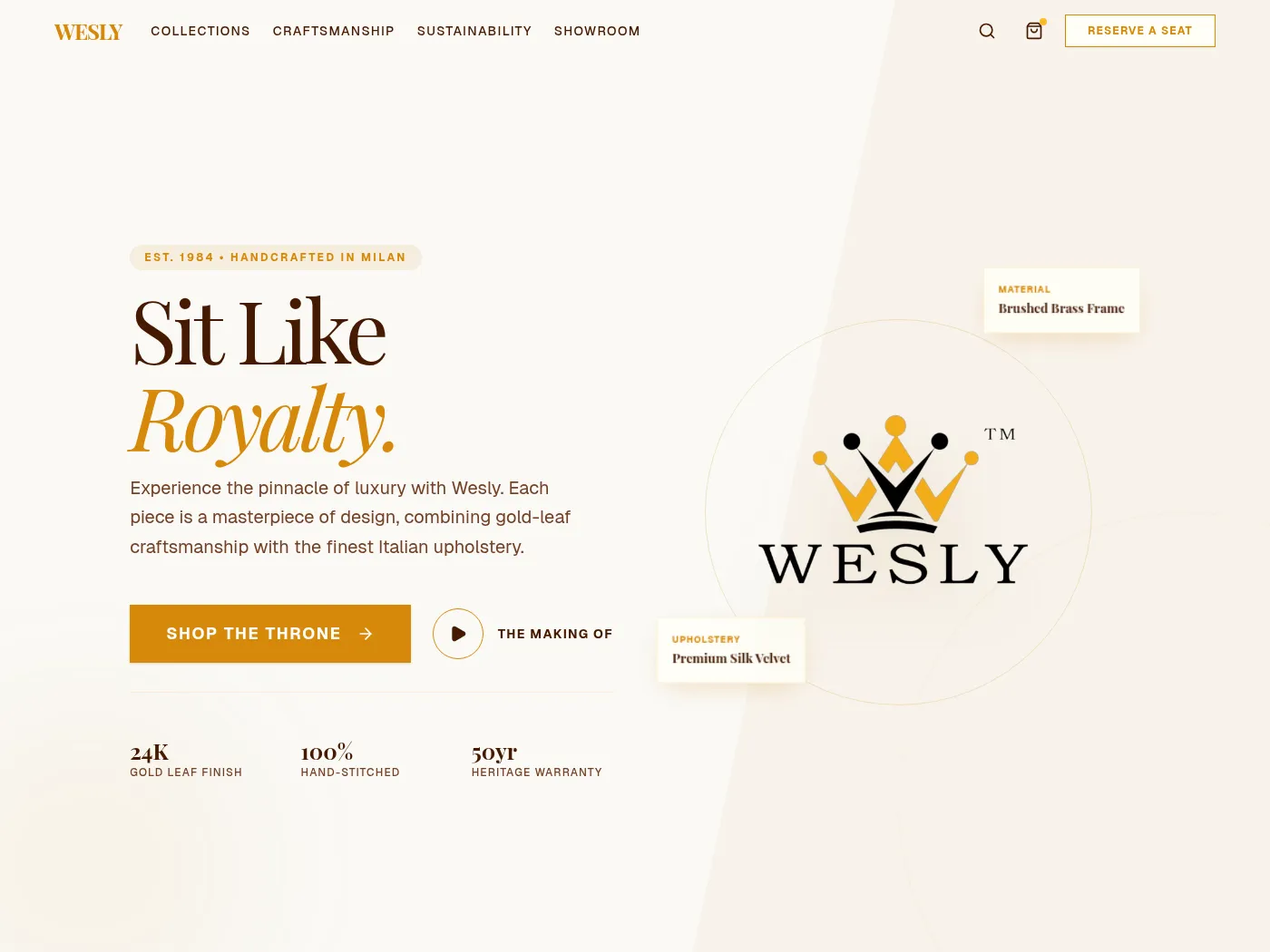 Wesly Chair Landing