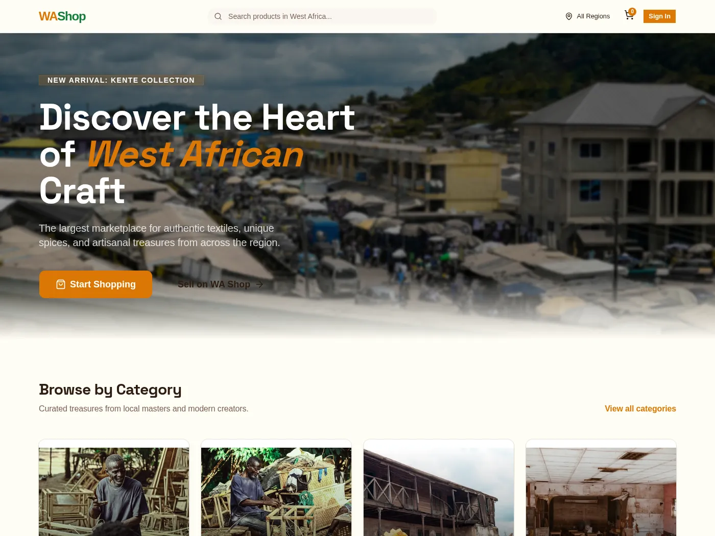 West Africa Shop