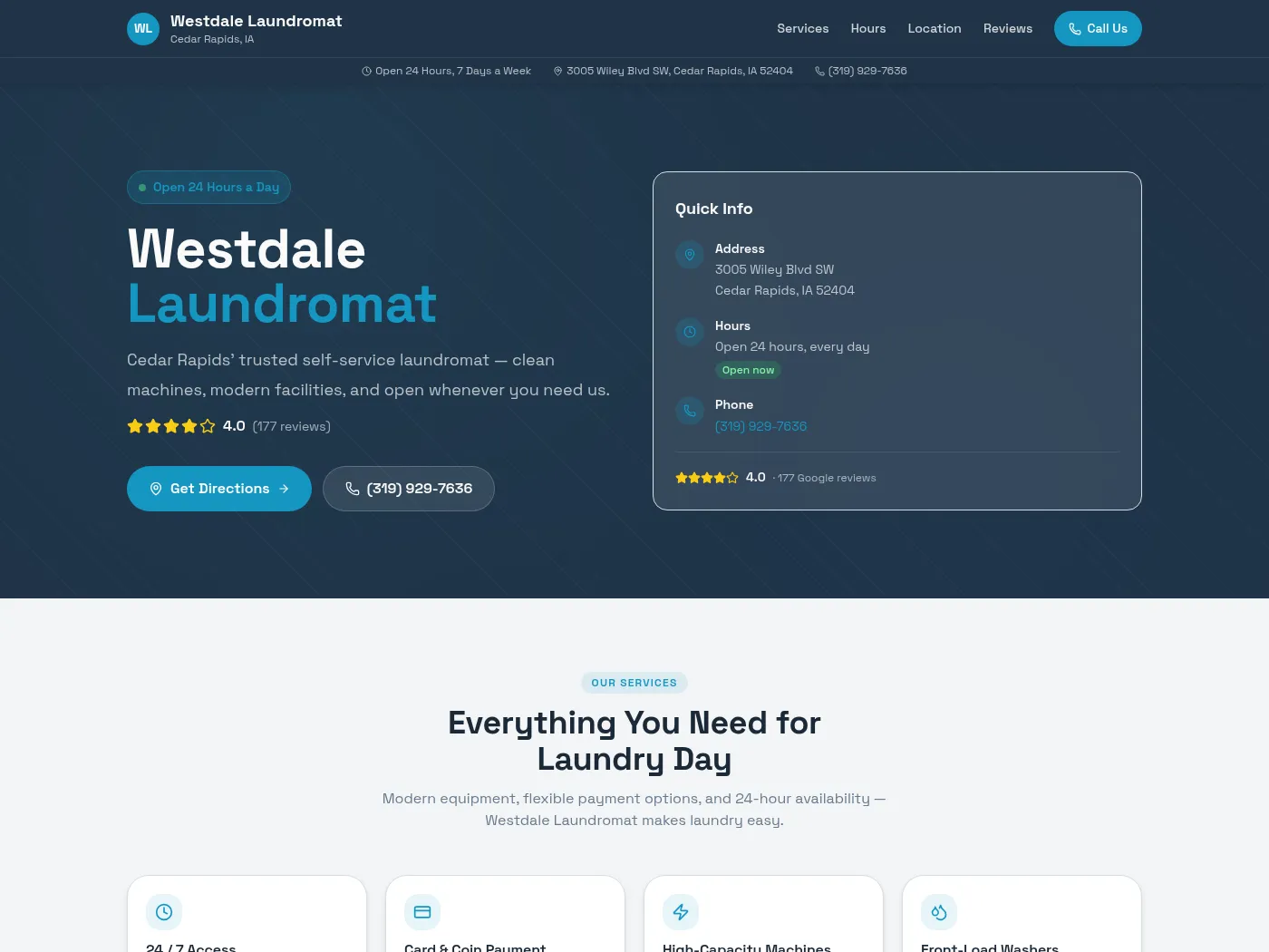 Westdale Laundromat Site