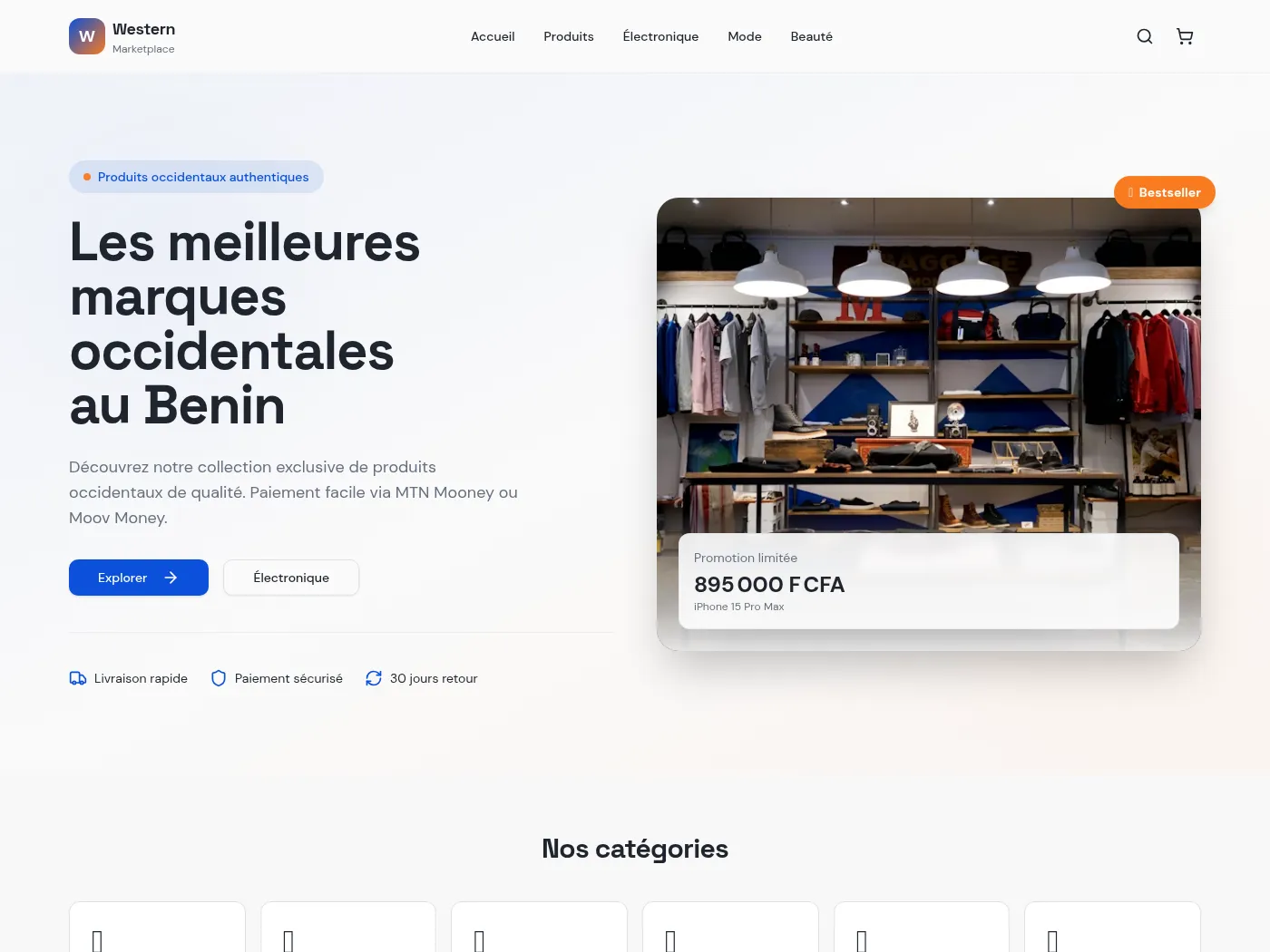 Western Goods Marketplace