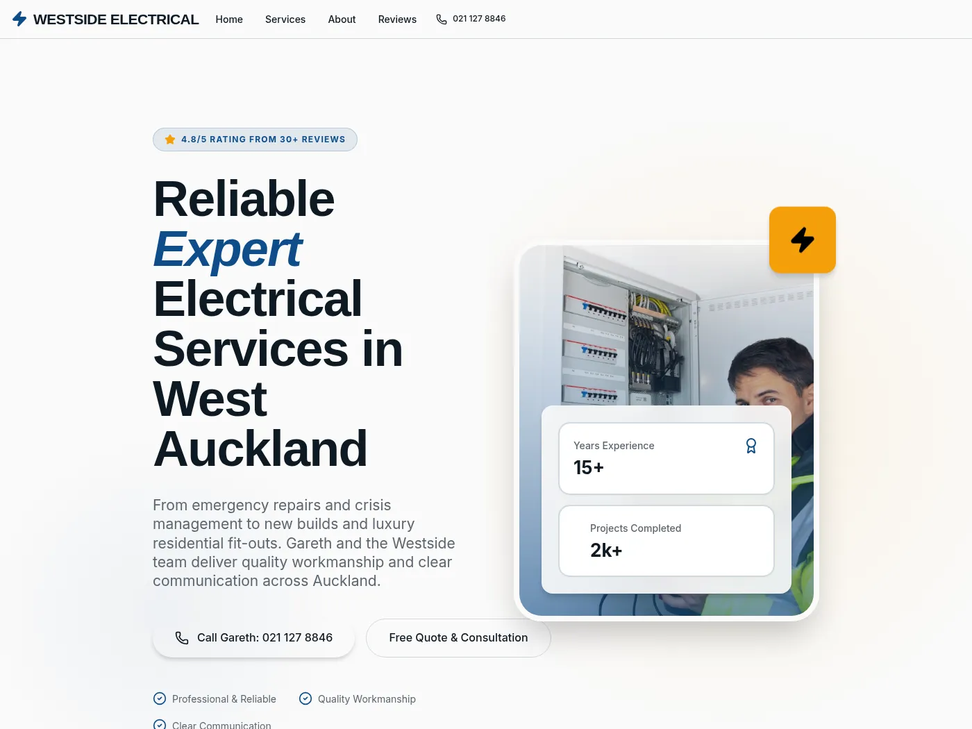 Westside Electrical Web Hub