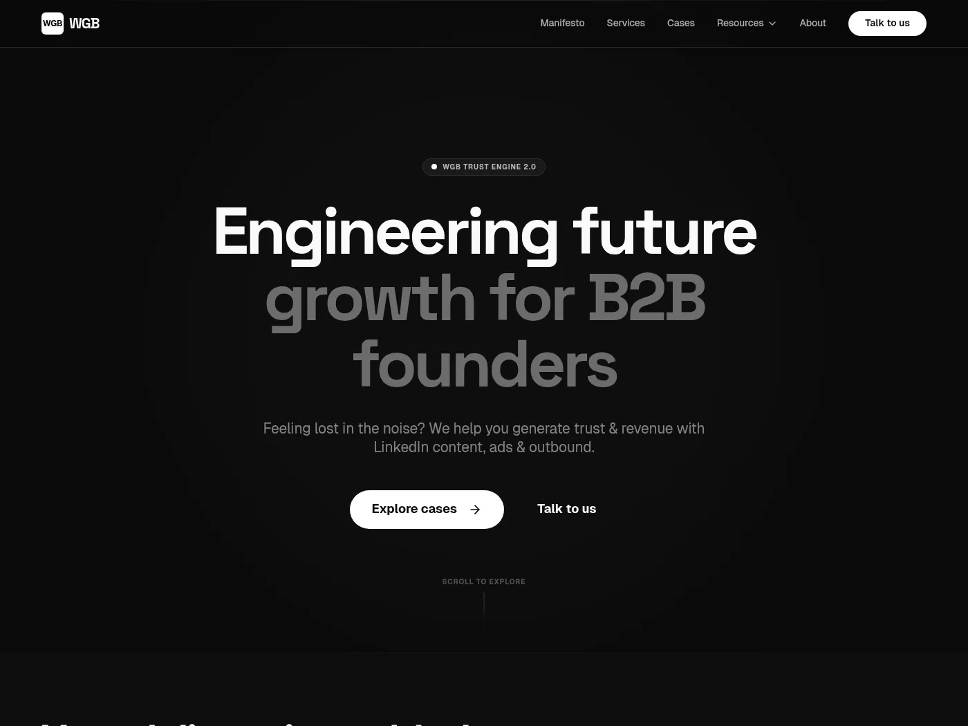 WGB Agency Clone