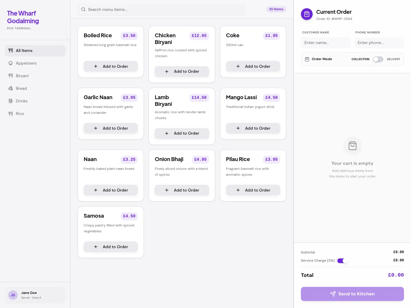 Wharf POS System