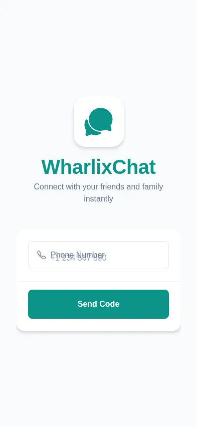 WharlixChat Messenger