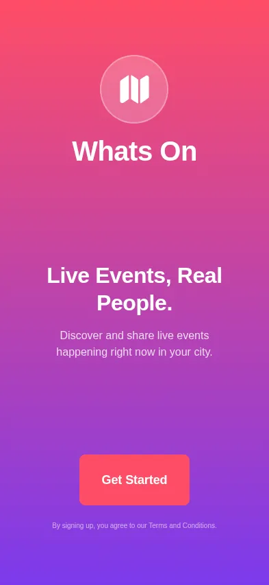 Whats On Live Events