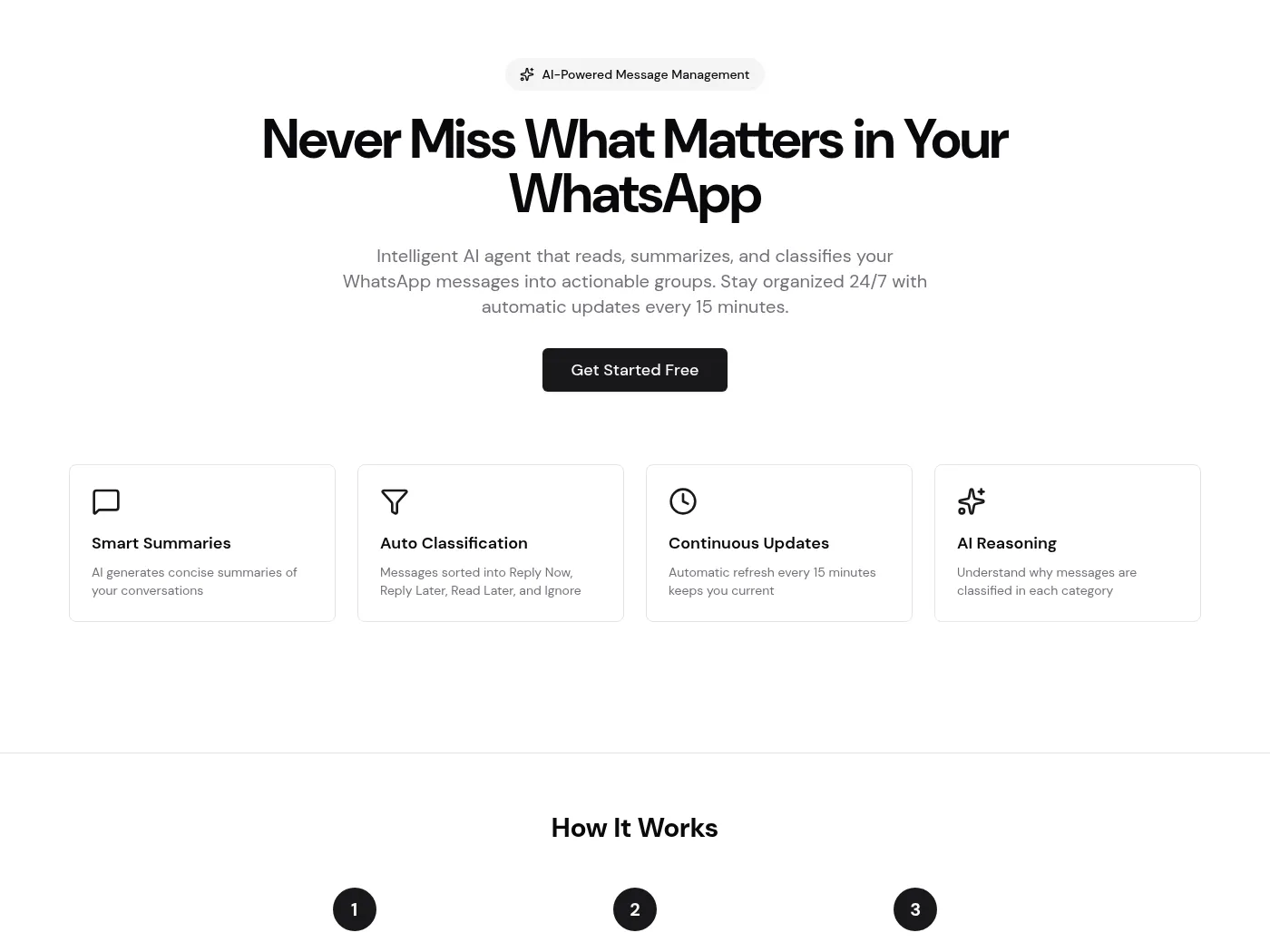 WhatsApp AI Summarizer