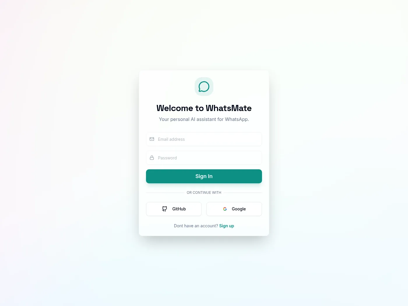 WhatsMate AI Assistant