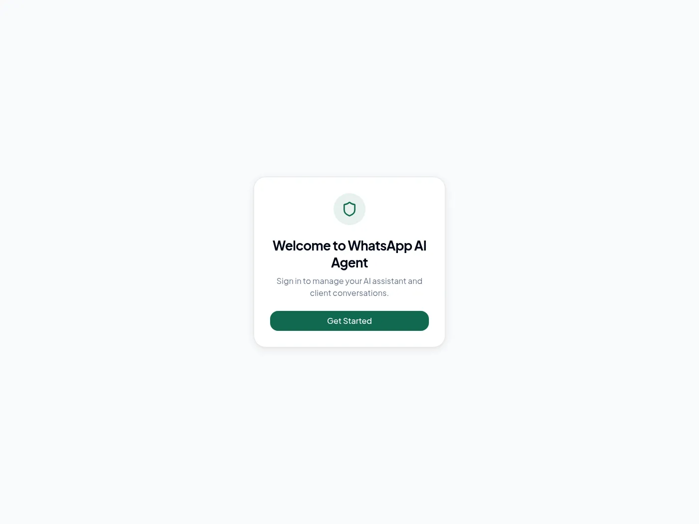 WhatsApp AI Agent