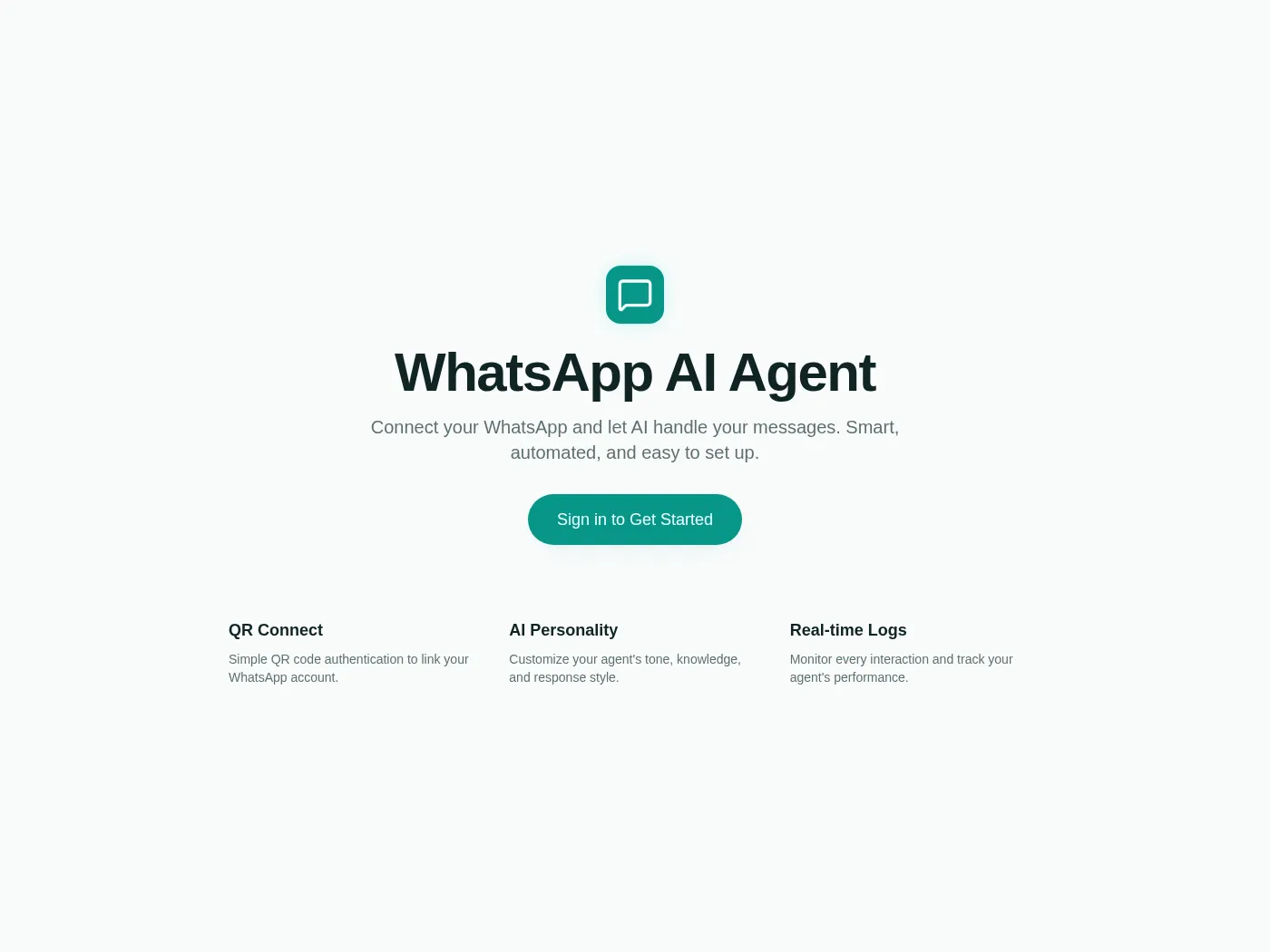 WhatsApp AI Agent
