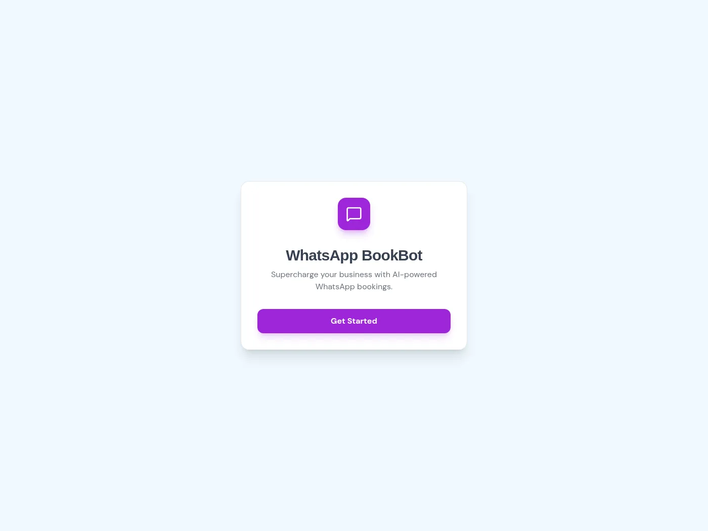 WhatsApp Booking Agent