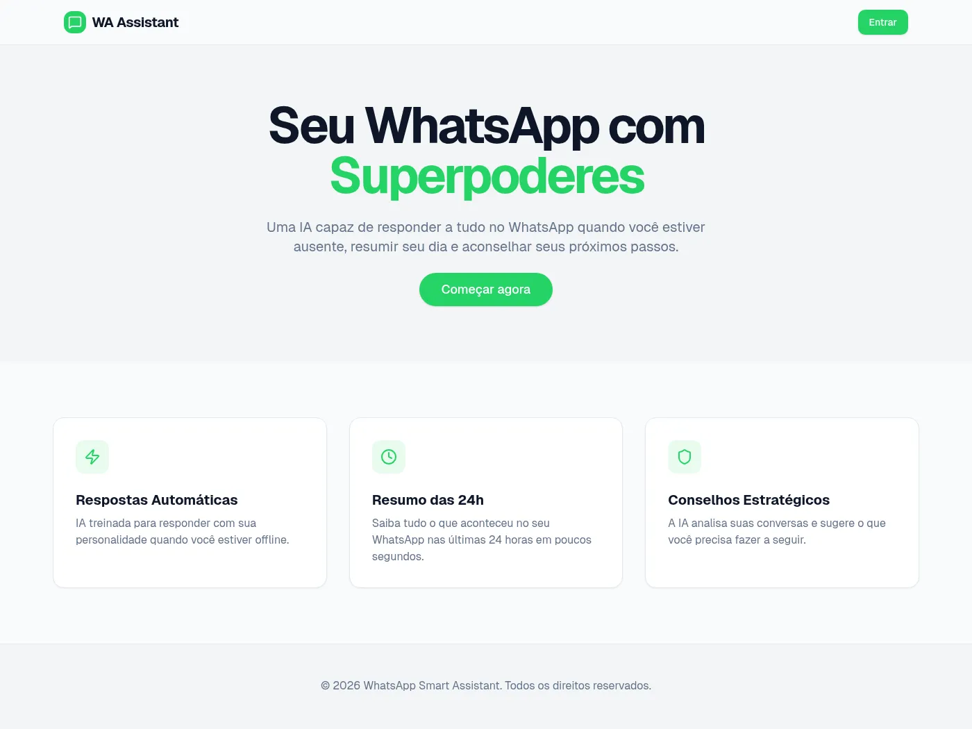 WhatsApp Smart Assistant