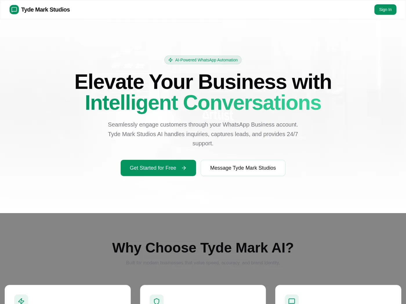 WhatsApp AI Chatbot
