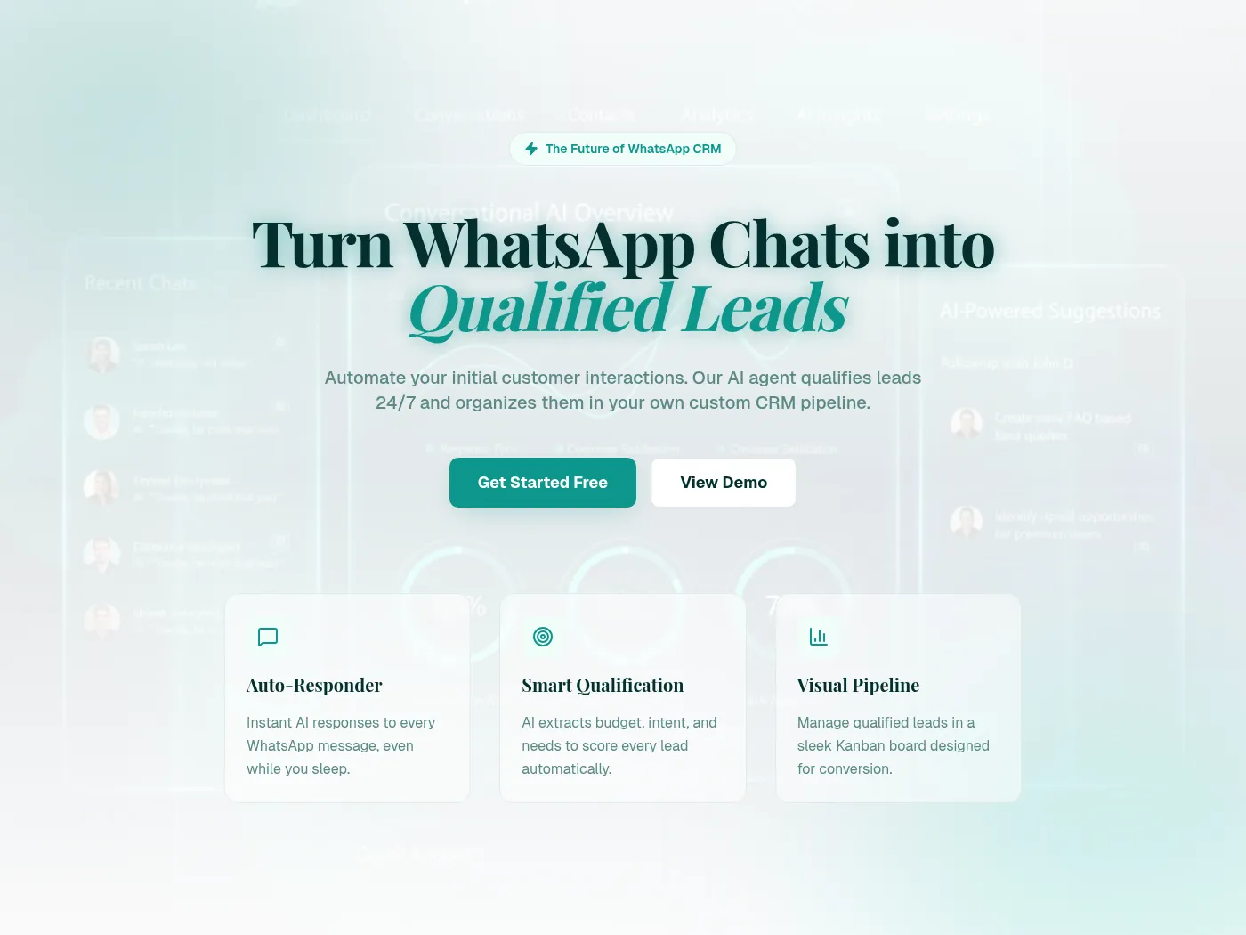 WhatsLeads AI Agent