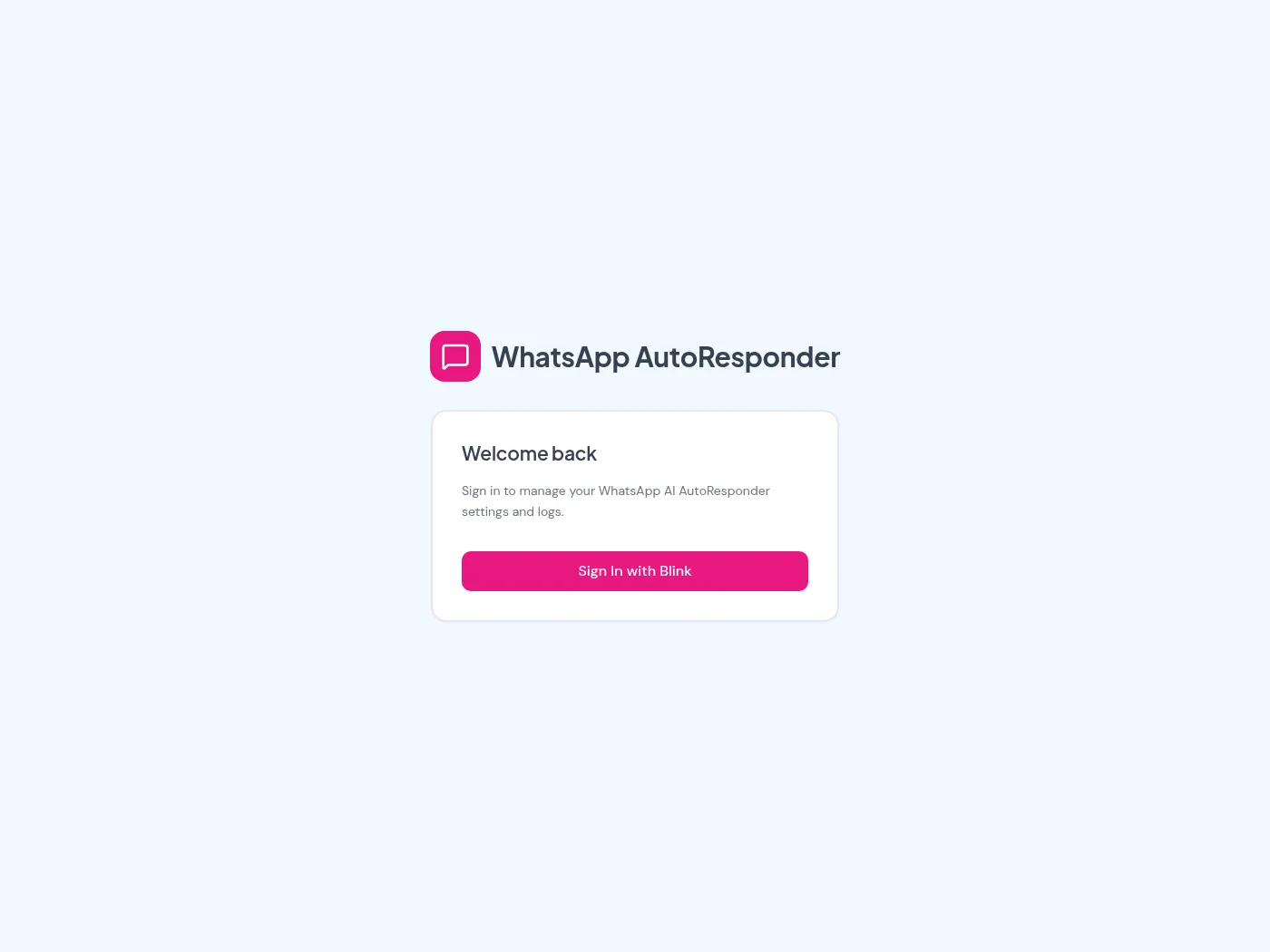 WhatsApp AutoResponder AI