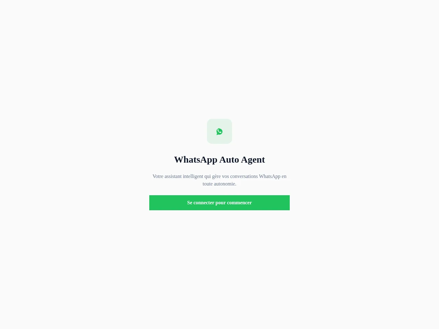 WhatsApp Auto Agent