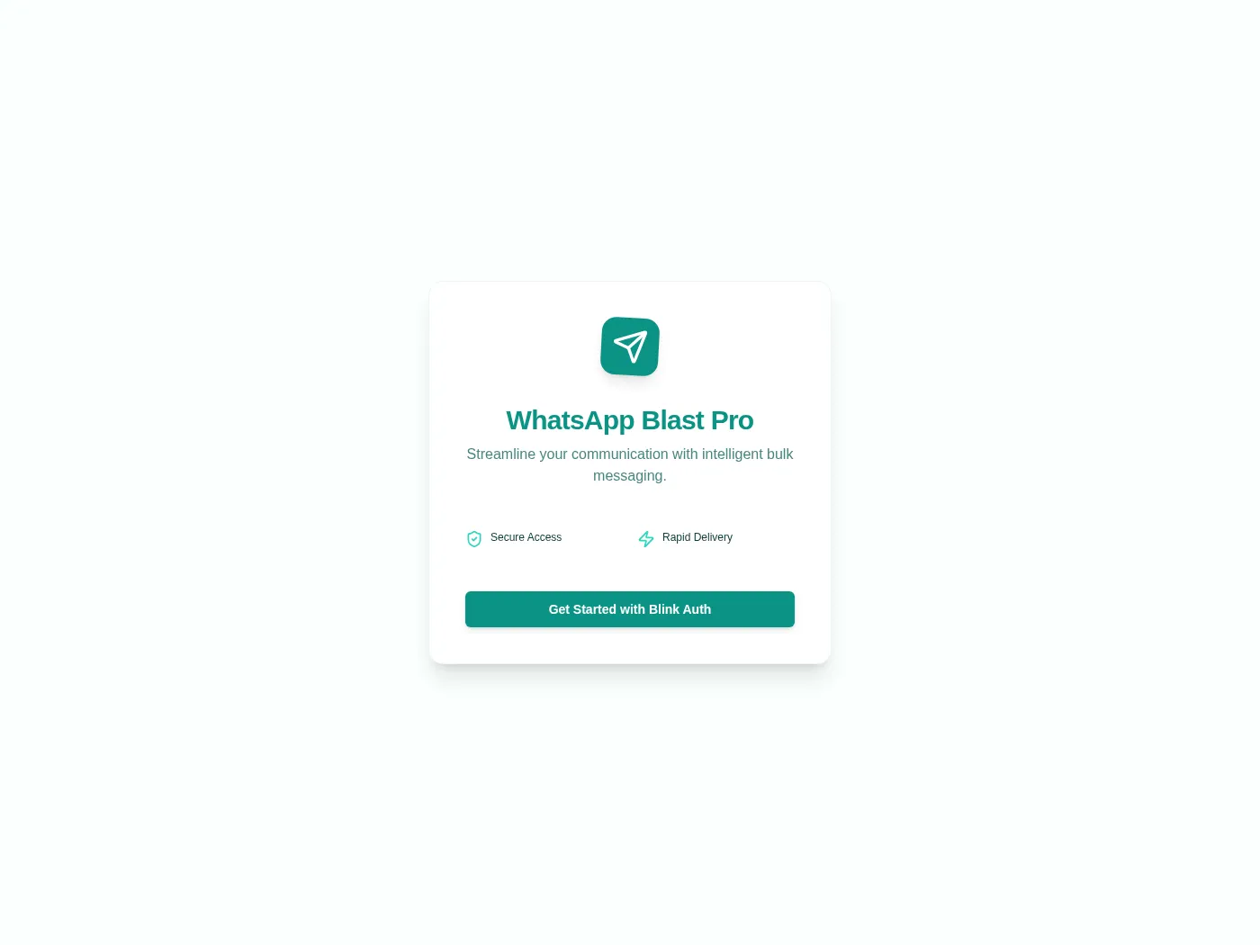 WhatsApp Blast Pro
