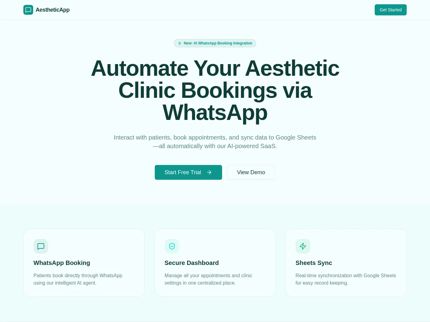 Aesthetic WhatsApp Scheduler