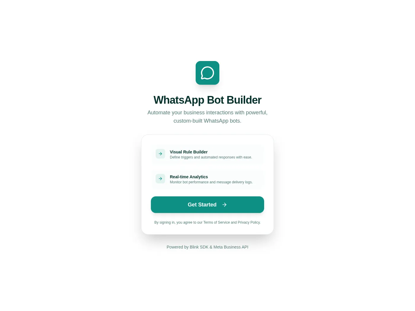 WhatsApp Bot Builder