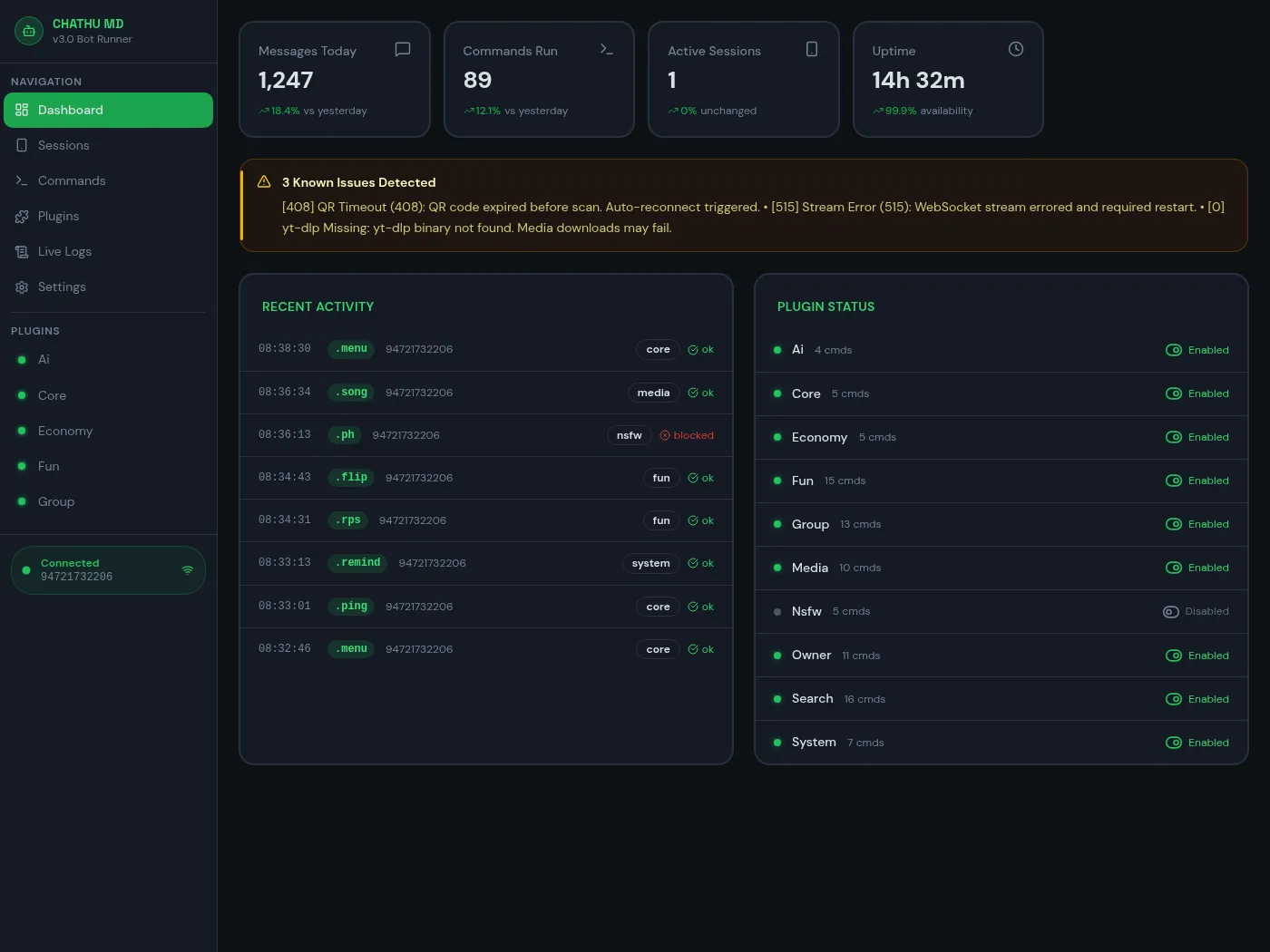WhatsApp Bot Fixer