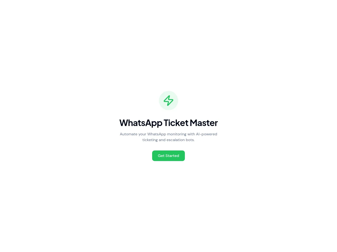 WhatsApp Ticketing Bots