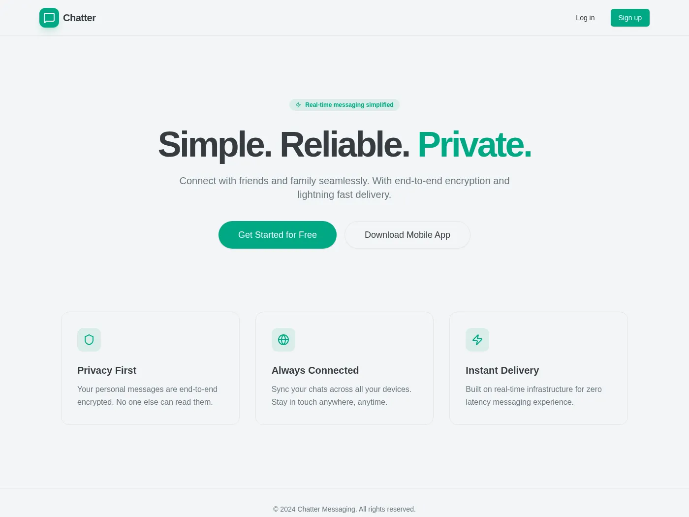 Chatter Clone