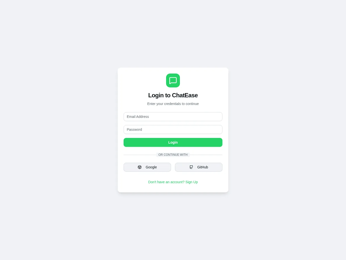 ChatEase Messenger