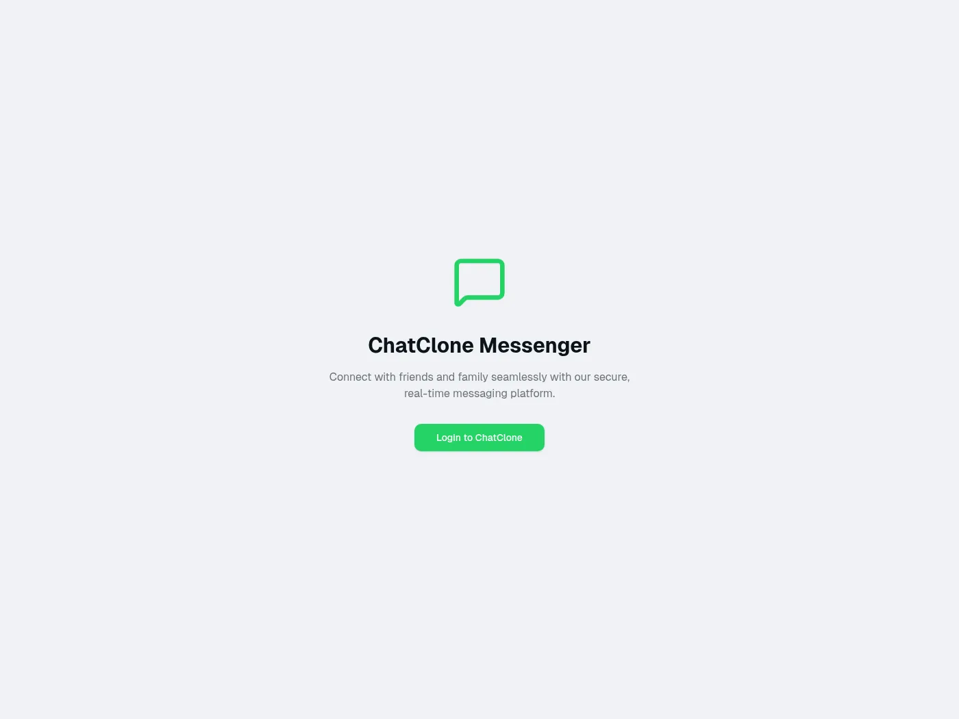 ChatClone Messenger