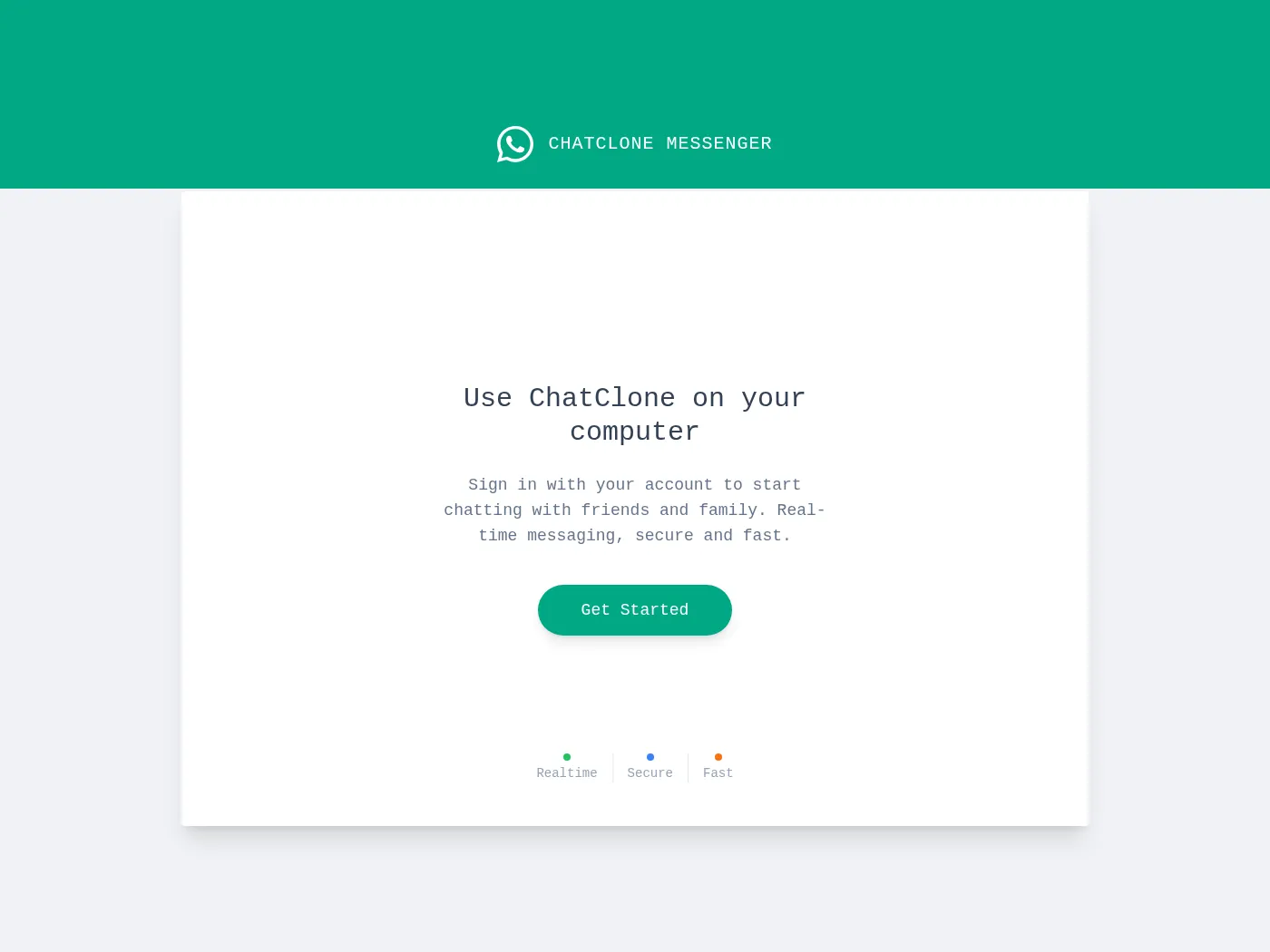ChatClone Messenger